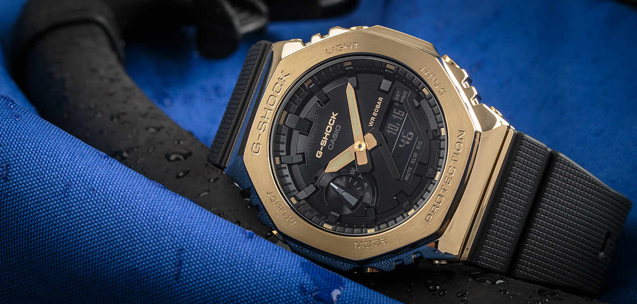 Casio G-Shock Original GM-2100G-1A9ER Metal Covered (CasiOak) | Hodinky-365.sk